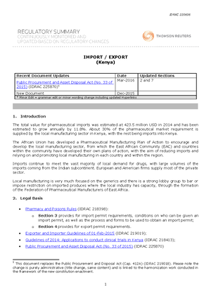 Term paper toma - ugiug - The EU-MERCOSUR relations 1. The EU 2. The ...