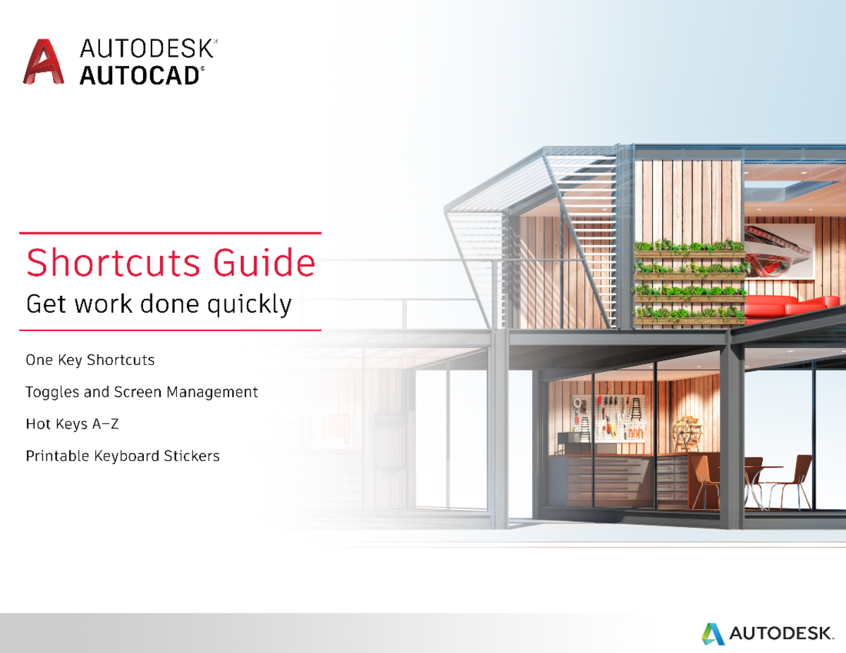 Auto CAD 2020 Shortcuts - 2 ONE KEY SHORTCUTS [SEE PRINTABLE KEYBOARD ...