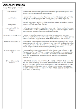 01 Social Influence Topic Companion Digital Download Sample 2 - AQA A ...