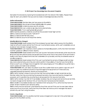 IT 202 Project One Proposal - 1 IT 202 Project One Site Survey Template ...