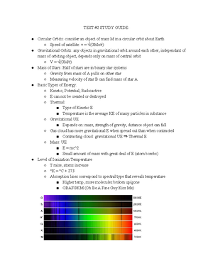 AST 104 Final Study Guide - FINAL Study Guide Science - Body of ...