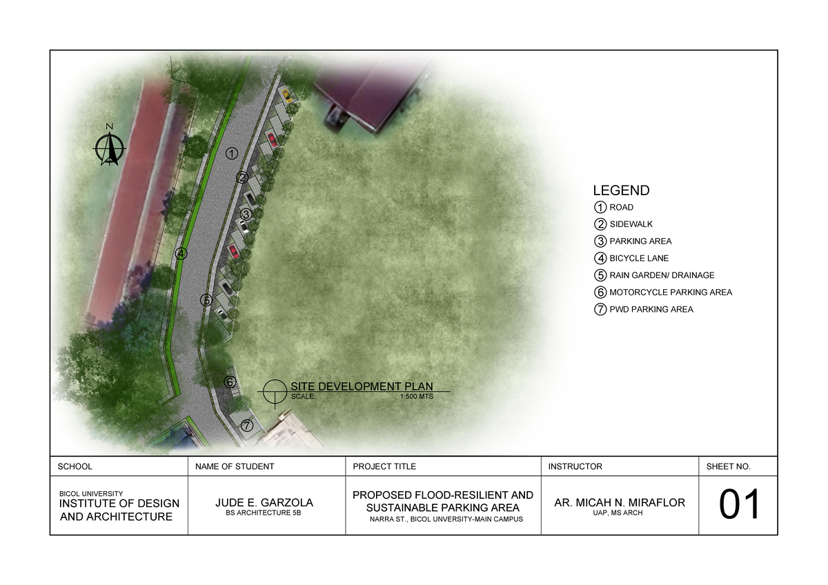 SITE DEVELOPMENT PLAN - SITE DEVELOPMENT PLAN SCHOOL NAME OF STUDENT ...