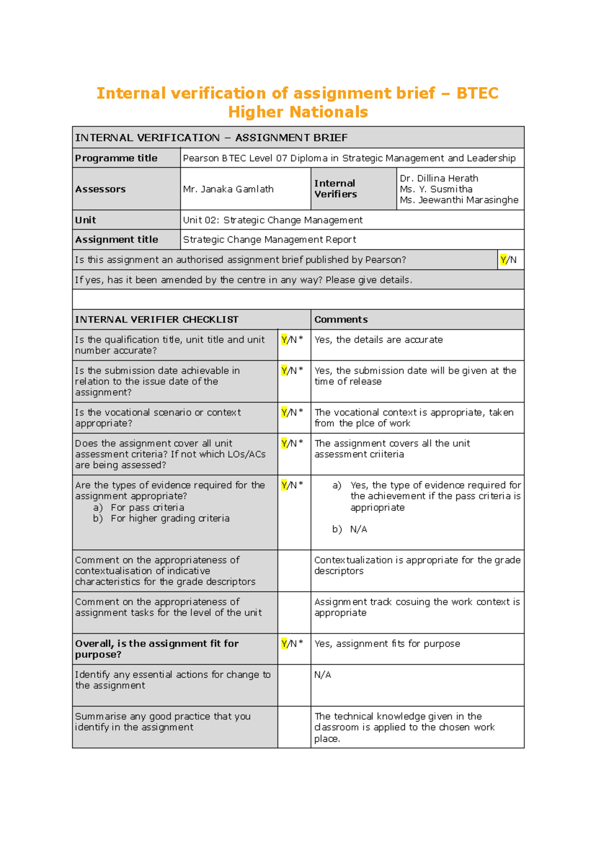 1199-1724657862390-1199-1636184792164-99- SCM - IVed Assignment Brief - Internal verification of ...