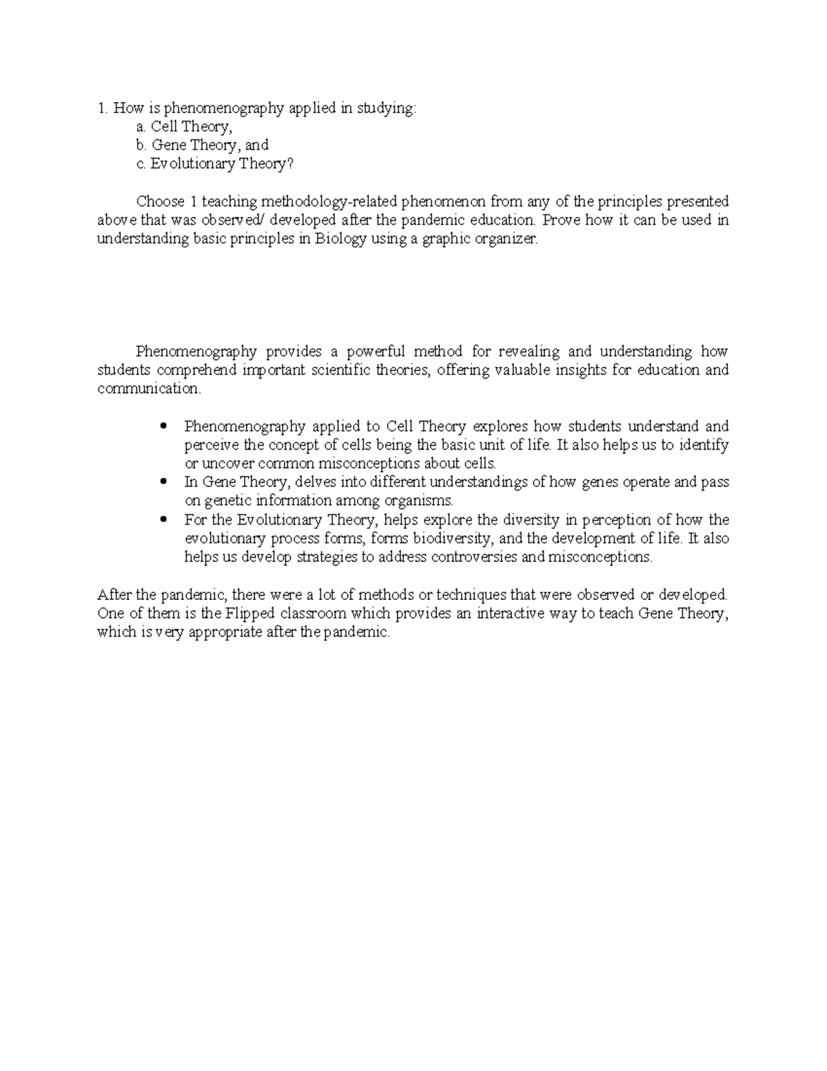 Science Learner Module for Grade 10 - How is phenomenography applied in ...