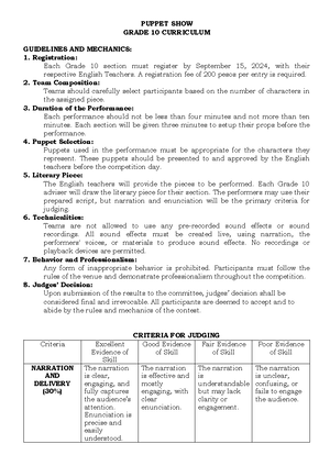 Capsule Proposal. Planning - Final Output: Child Rights Program/Project ...