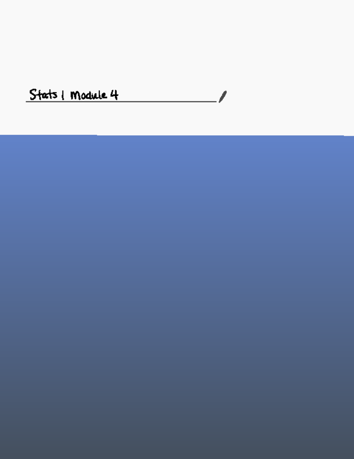 Stats 1 Module 4 - Stats / Module Introduction toStatistical Inference ...