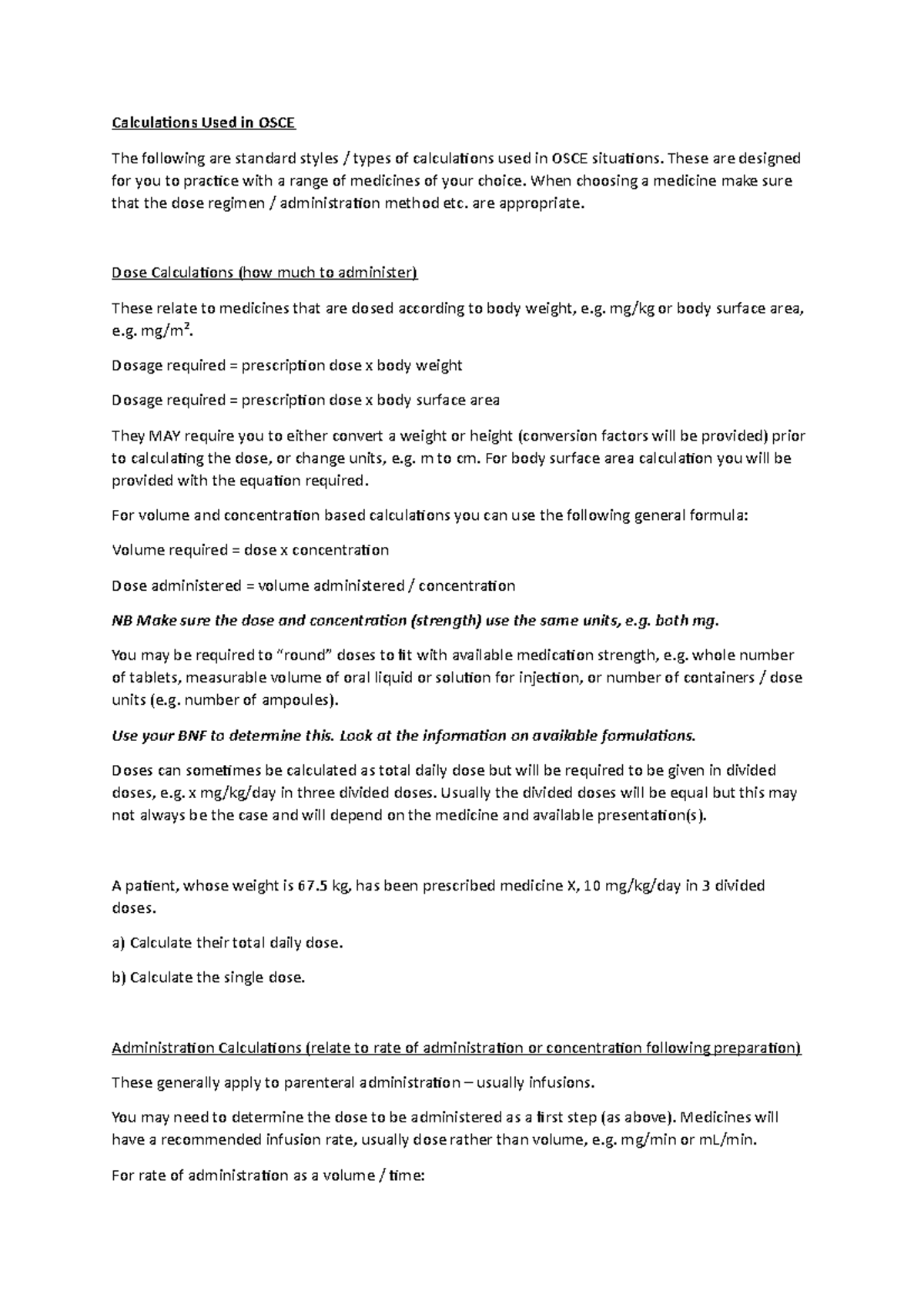 Sample/practice exam February 2018, questions and answers ...