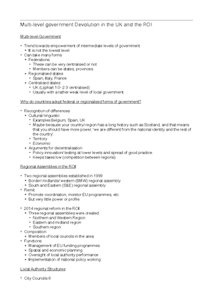 The British Constitution and the Westminster model of Gover - • No law ...
