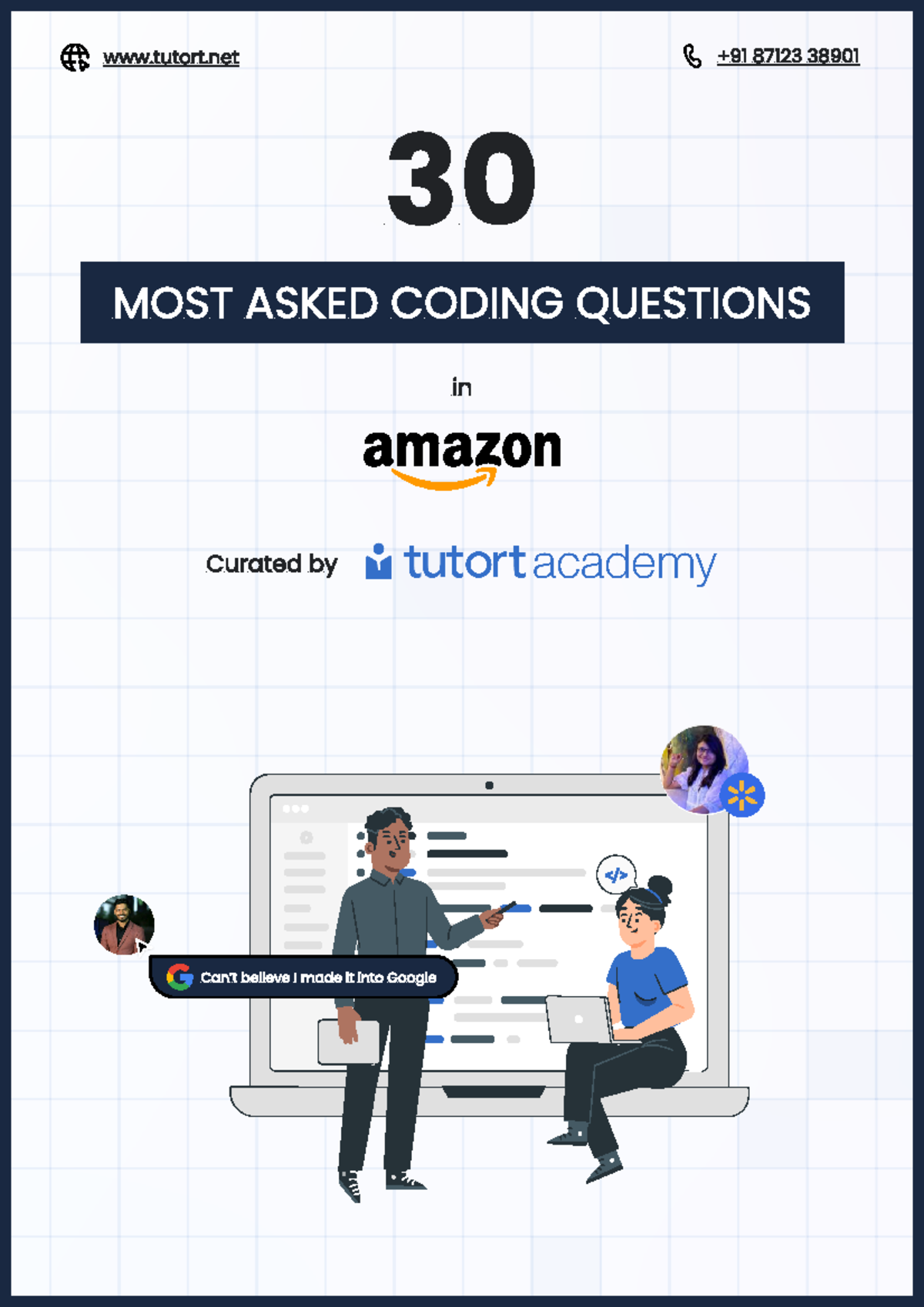 Amazon Interview Questions - Can’t believe I made it into Google 30 Most Asked Coding Questions ...