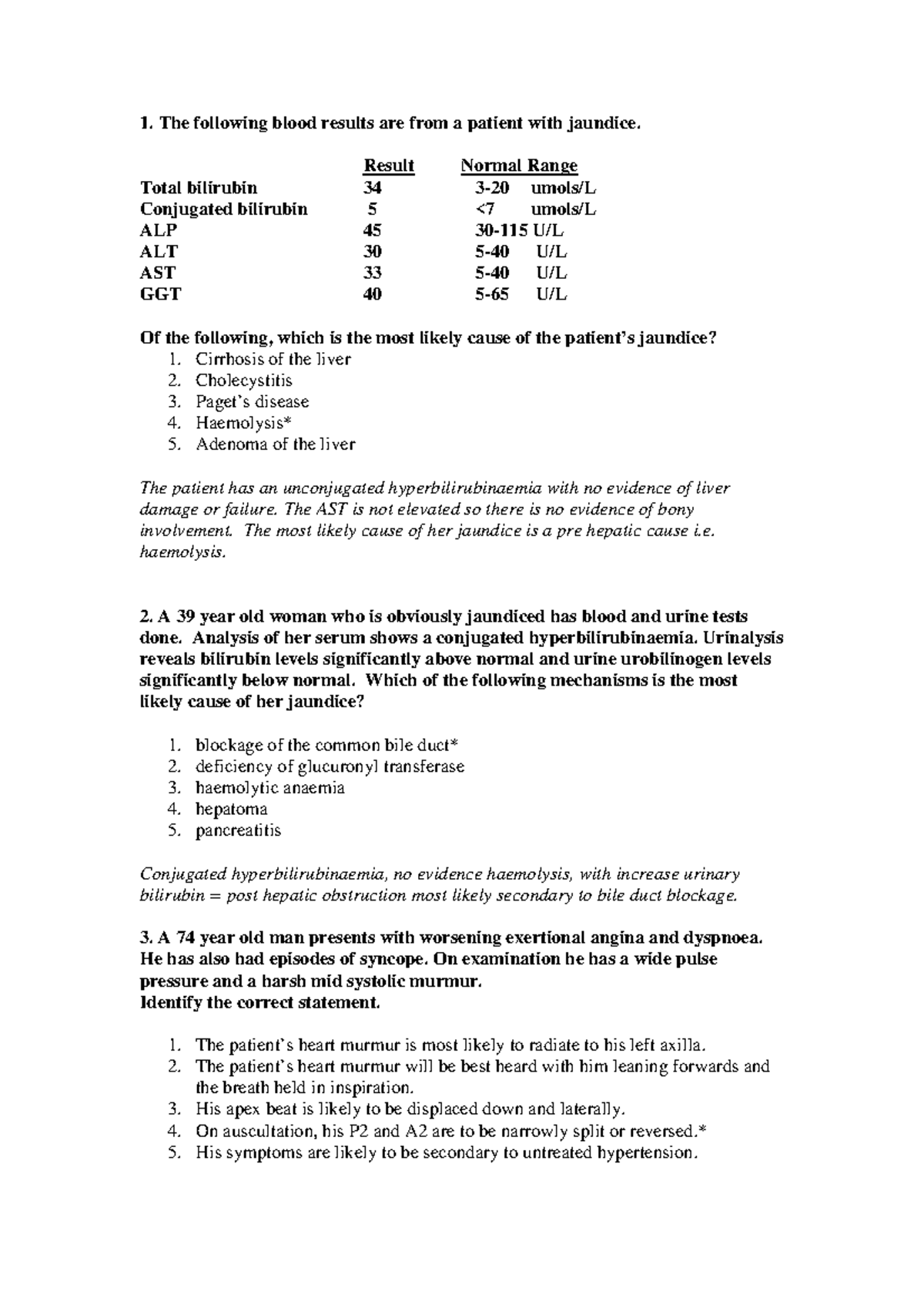 Sample/practice exam 12 August 2008, questions and answers - The ...