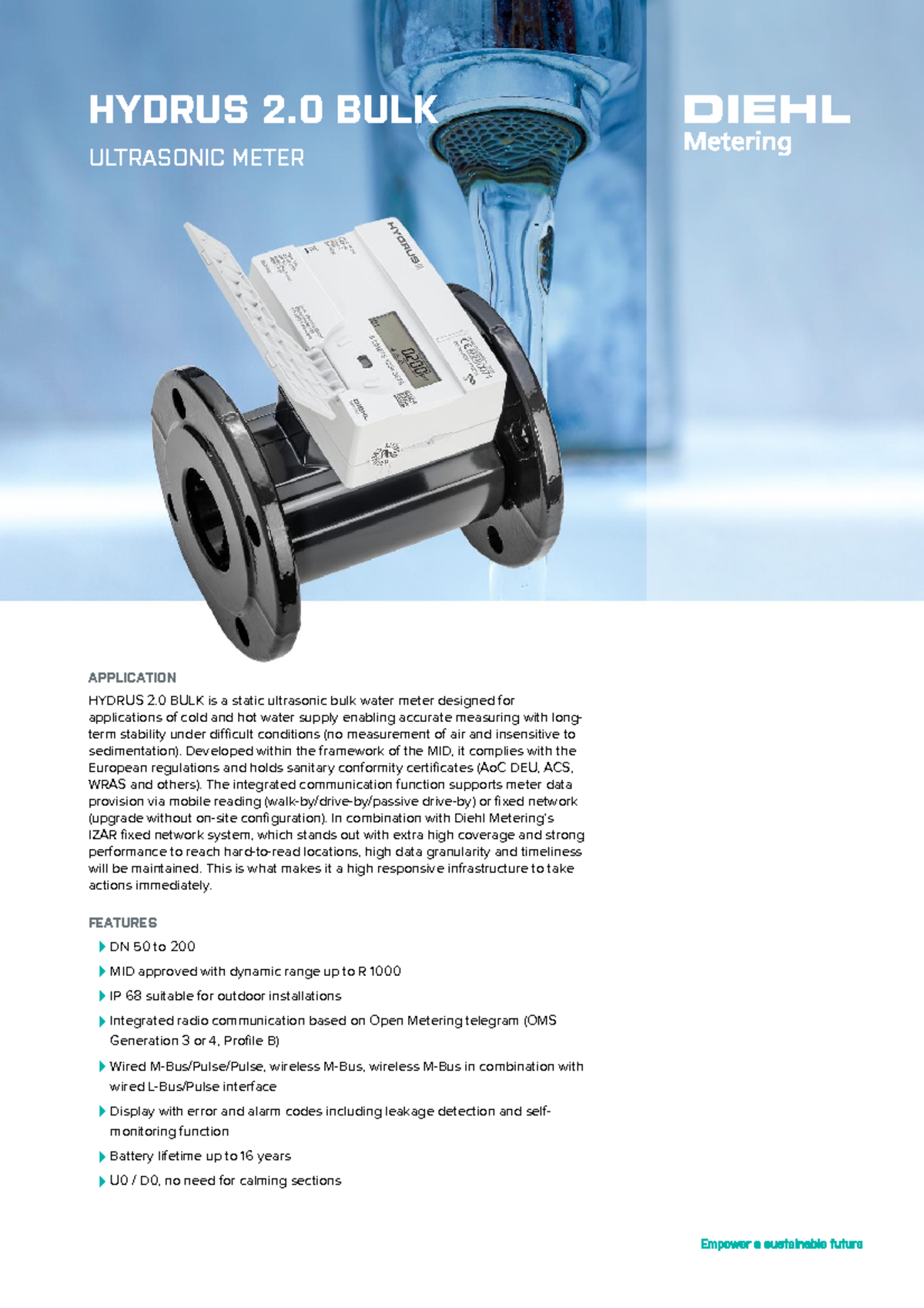 Hydrus-2-249.0-BULK - Hydrus-2-249.0-BULK - ULTRASONIC METER ...