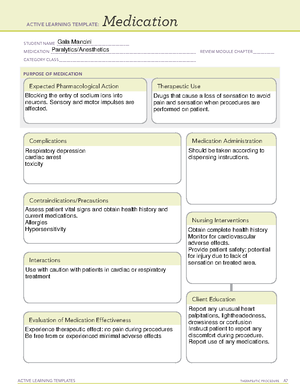 Template Alendronate - ACTIVE LEARNING TEMPLATES Medication STUDENT ...
