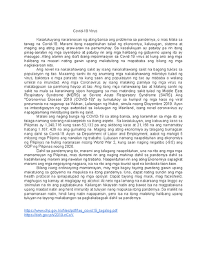 GEC 004 WEEK 10 Instructional Module - MODULE 10 : A WORLD OF IDEAS B. The Globalization of ...