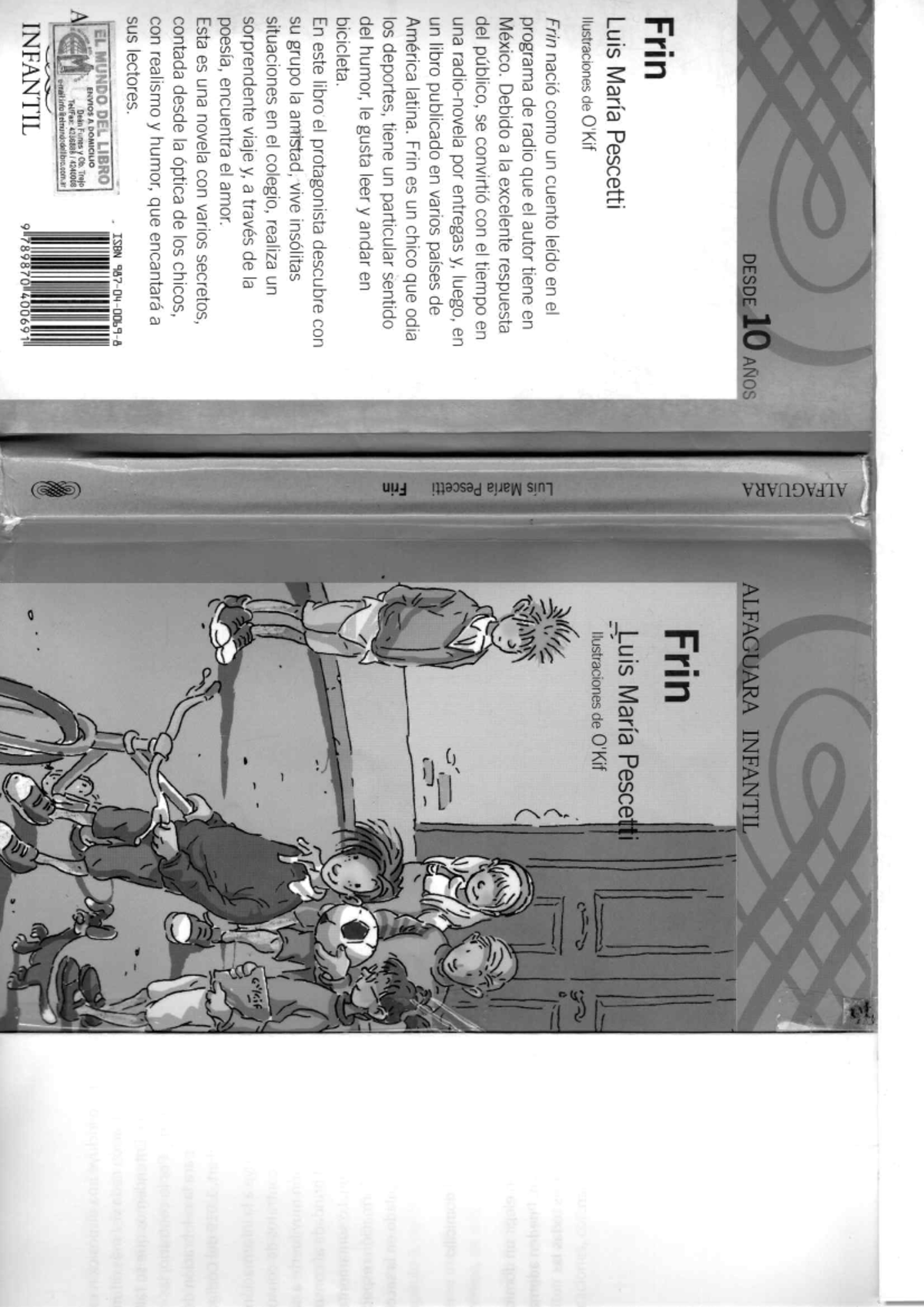 FRIN Libro - novela frin - Literatura - Studocu