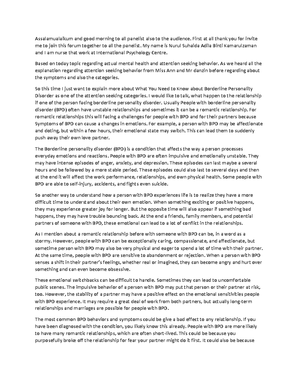 Adila elc scrip forum - Assalamualaikum and good morning to all ...