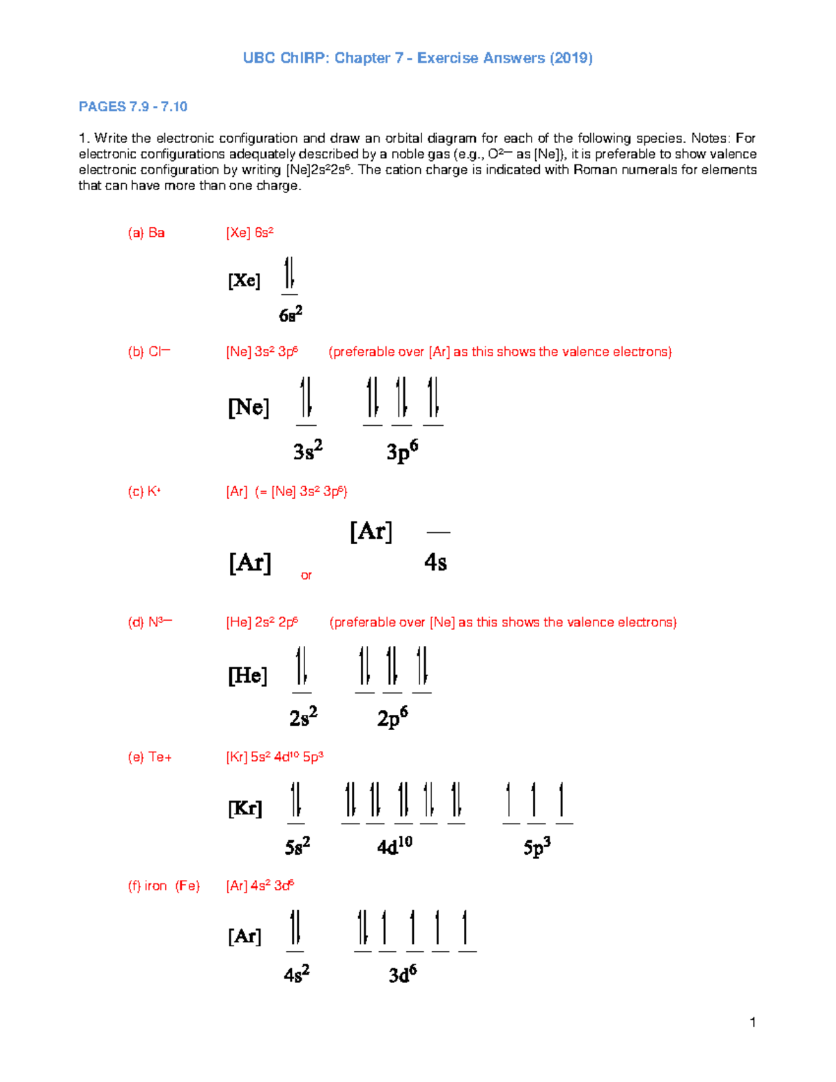 Chapter 7 Exercise Answers 2019 - Warning: TT: undefined function: 3 PAGES 7 - 7. Write the ...