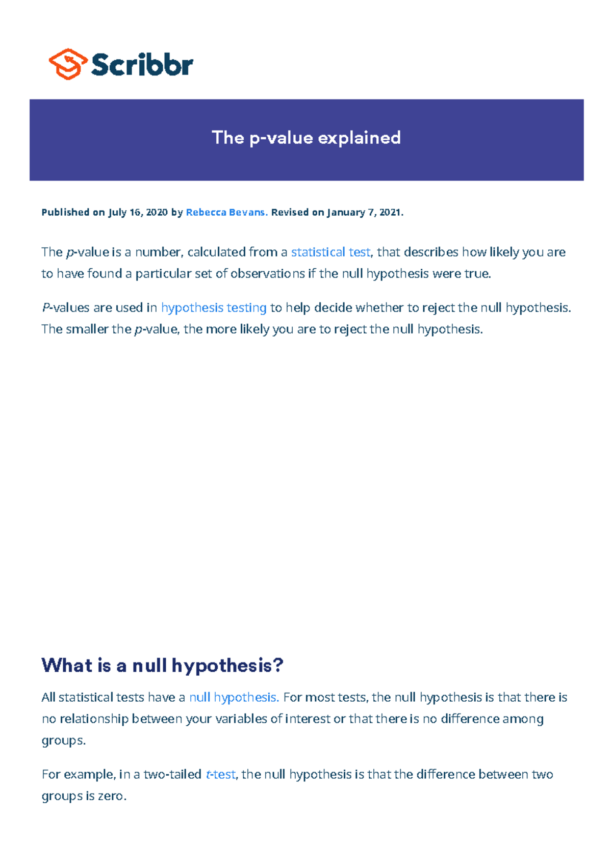Understanding P-values Definition and Examples 1616256057234 - The p ...