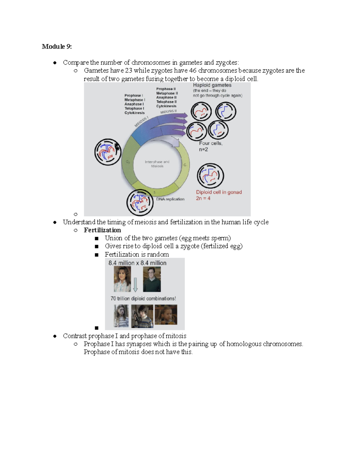 Copy of Zoology review exam 2 (module 9-14) - Module 9: Compare the ...