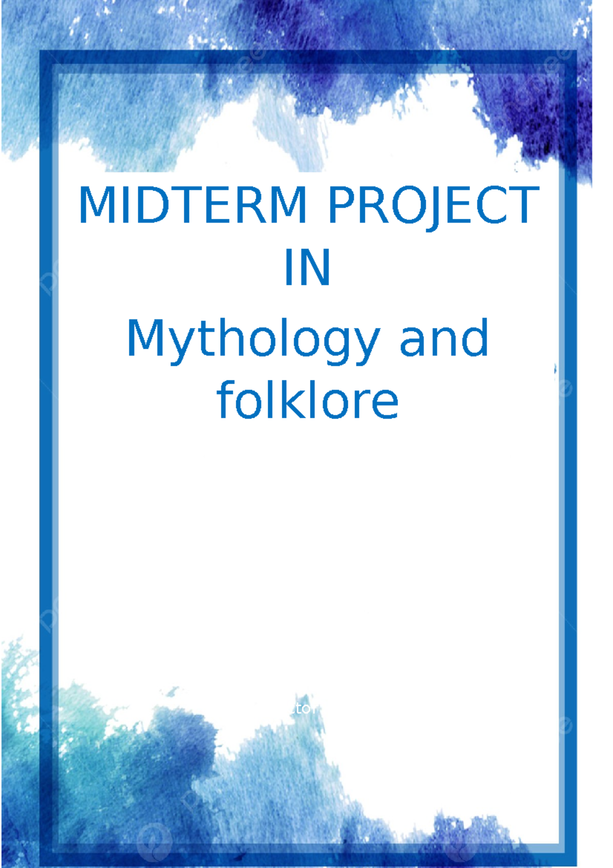 Midterm (joan arc and robin hood) - MIDTERM PROJECT IN Mythology and ...