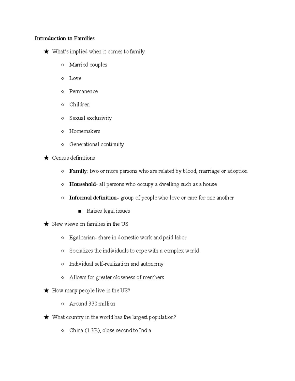 Module 1 HDFS 202 - Introduction to Families ★ What’s implied when it ...