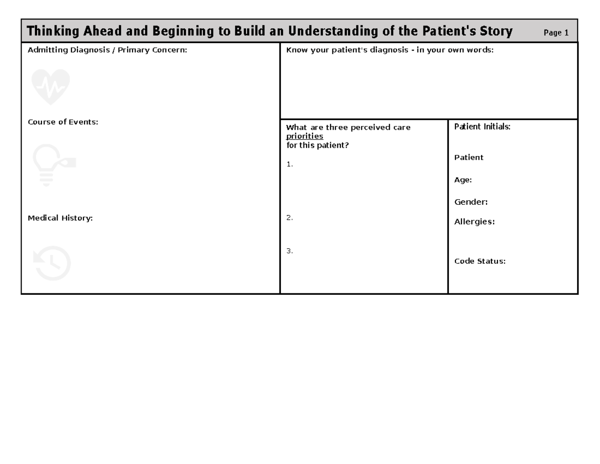 CRG Template - Thinking Ahead and Beginning to Build an Understanding ...