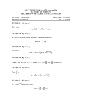 Review of Differentiation and Basic Integration Skills Exercise ...
