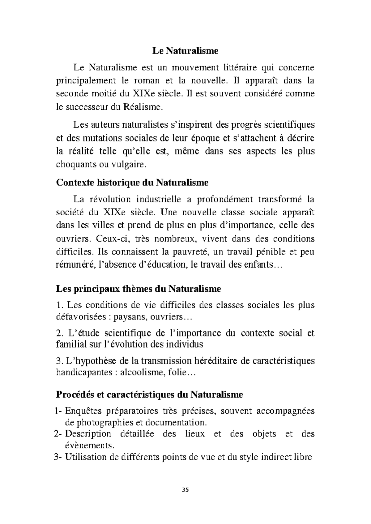 Naturalisme - Littérature française - 53 Le Naturalisme Le Naturalisme ...