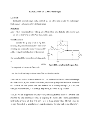Lab 12 Diode Circuits 2020 - LABORATORY 12 – Rectifier Circuits Lab Goals In this lab you will ...