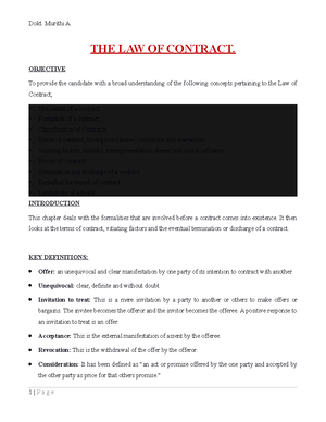 [Solved] discuss the various ways in which terms of a contract may be ...