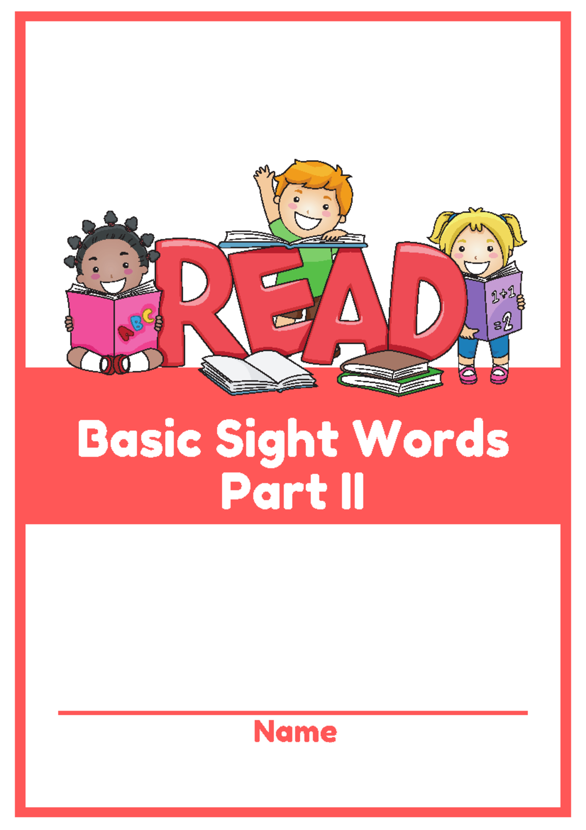 Basic Sight Words Part 2 - Part II Name antique equivalent quantify ...