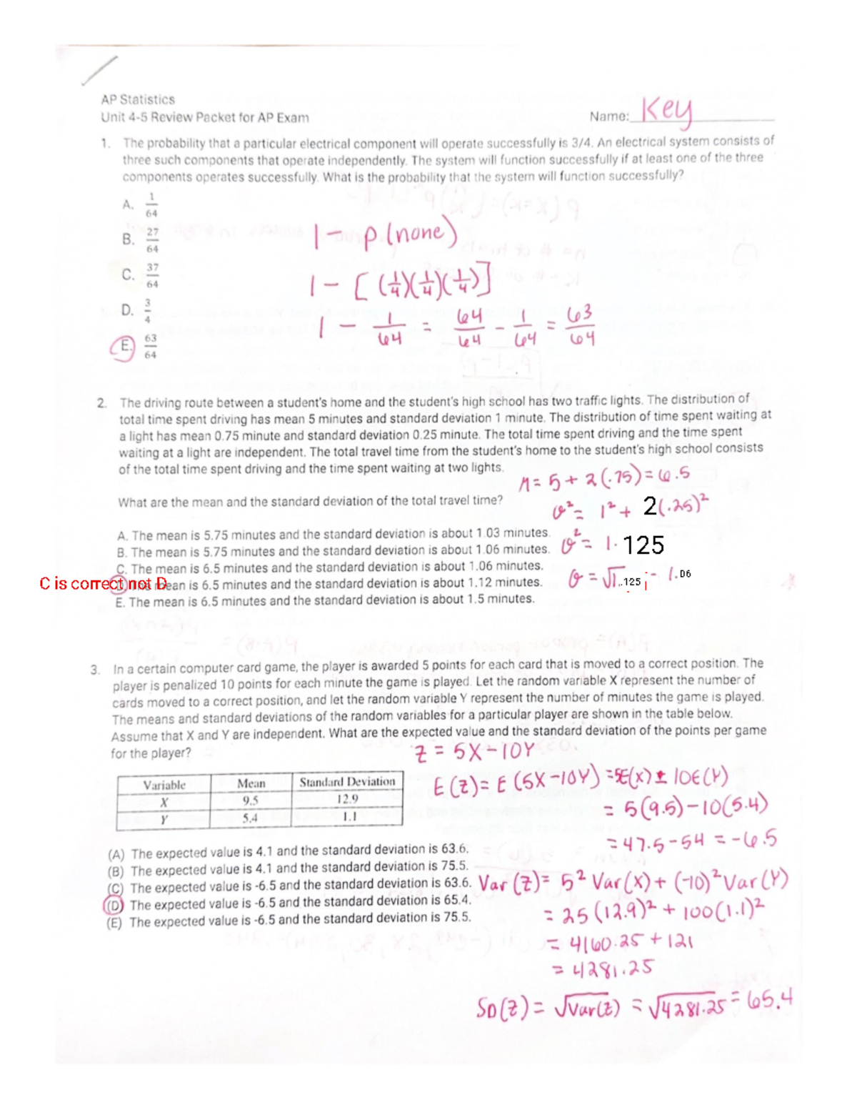 Key Units 4 and 5 Review Packet - Studocu