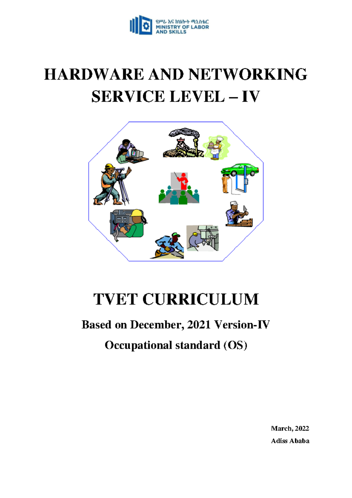 HNS L4 Curriculum - bgffhf - HARDWARE AND NETWORKING SERVICE LEVEL – IV ...