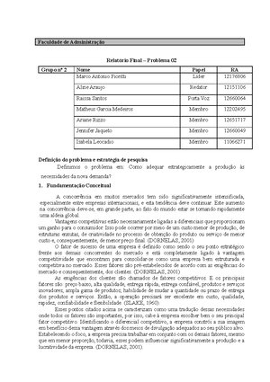 Administração da Produção Nigel Slack ( Resumo) - da Nigel Slack Stuart ...