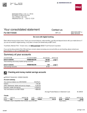 Navy Federal Bank Statement Bank Statements - Statement of Account ...