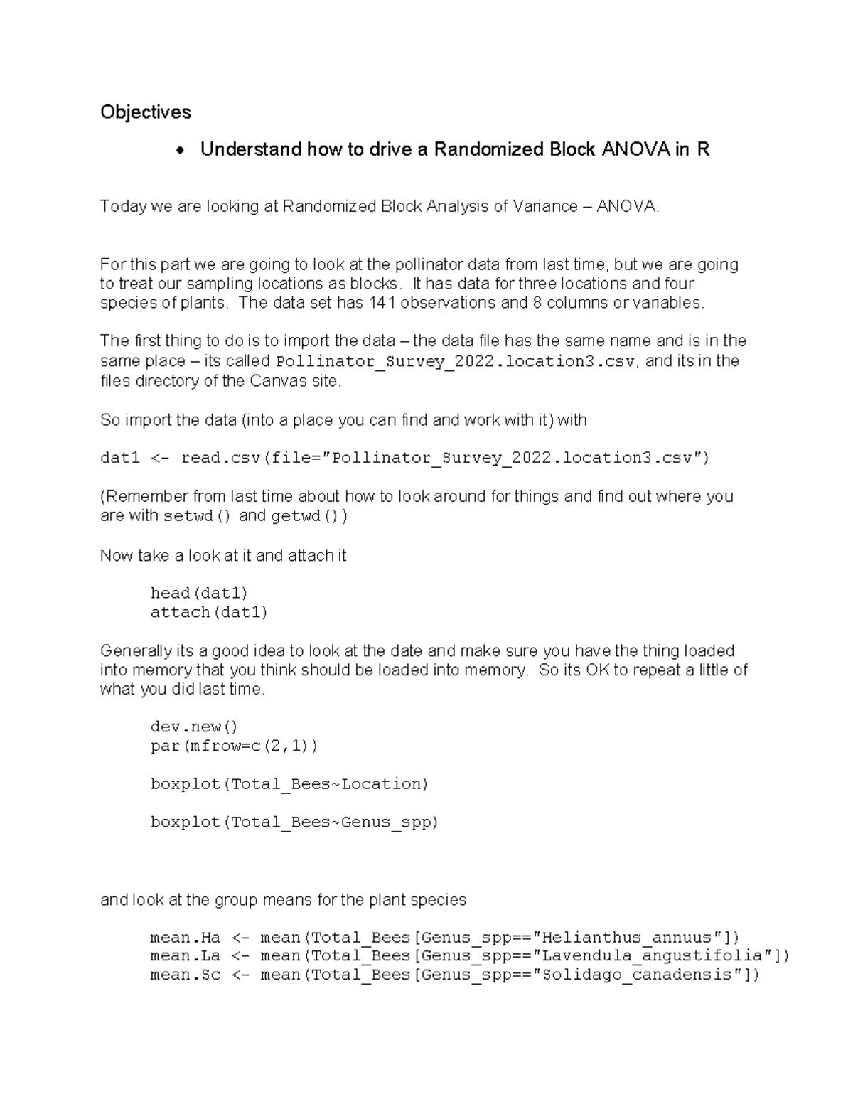 Lab5 - Completed Lab Assignment - Objectives Understand how to drive a ...