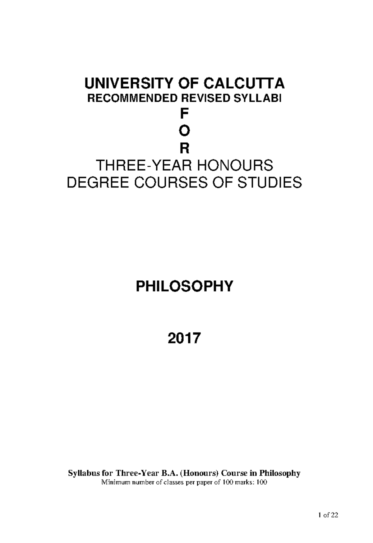 Philosophy - This notes gives you a complete description of the based ...