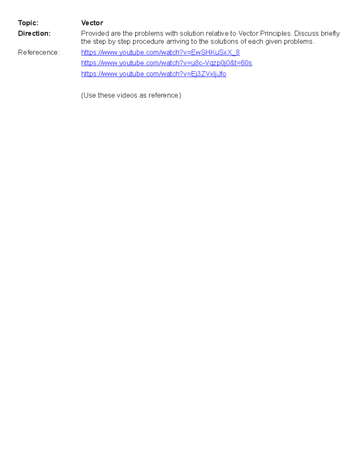 Vectors-Solutions - Answers for physics, practice solve the problems ...