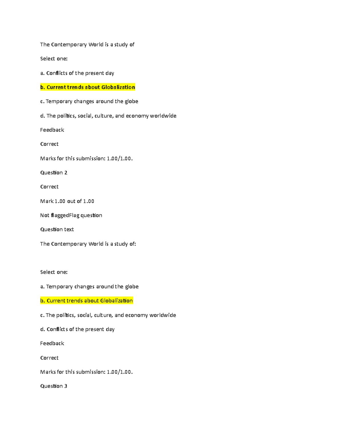 The Contemporary World lecture-WPS Office - The Contemporary World is a ...
