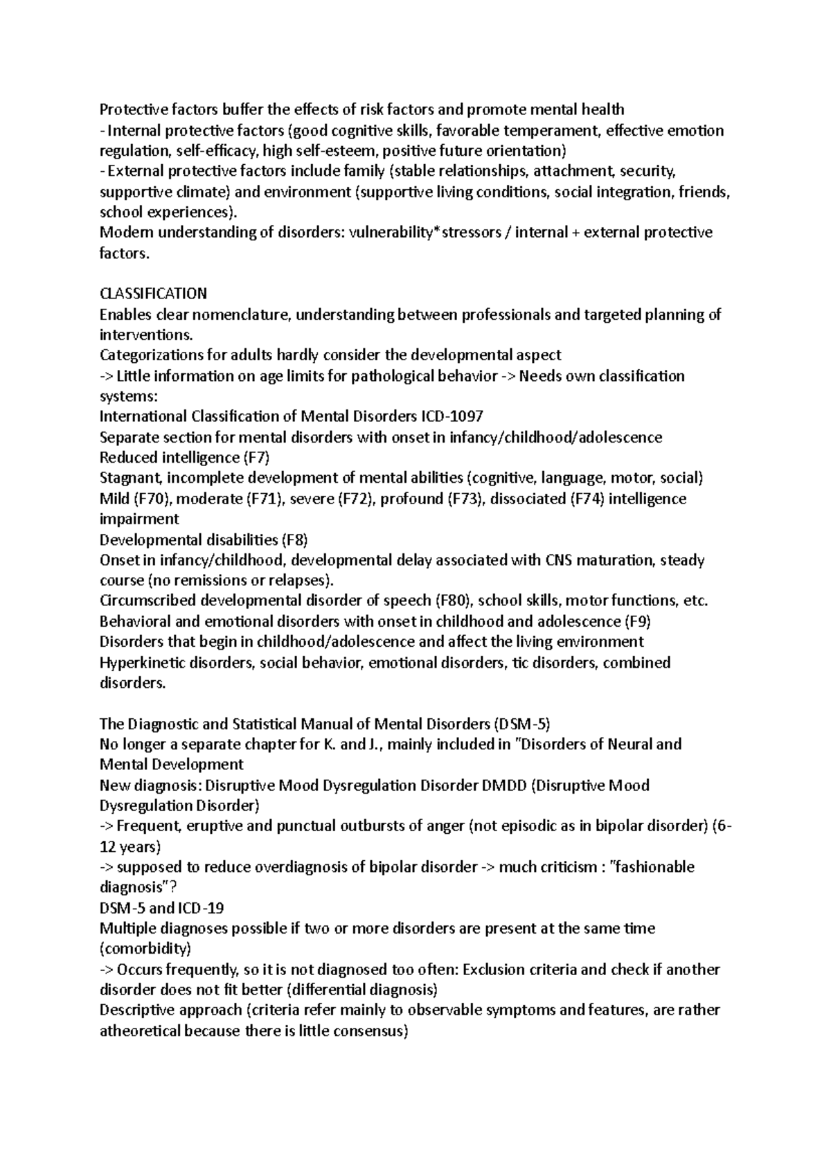 Protective factors buffer the effects of risk factors and promote ...