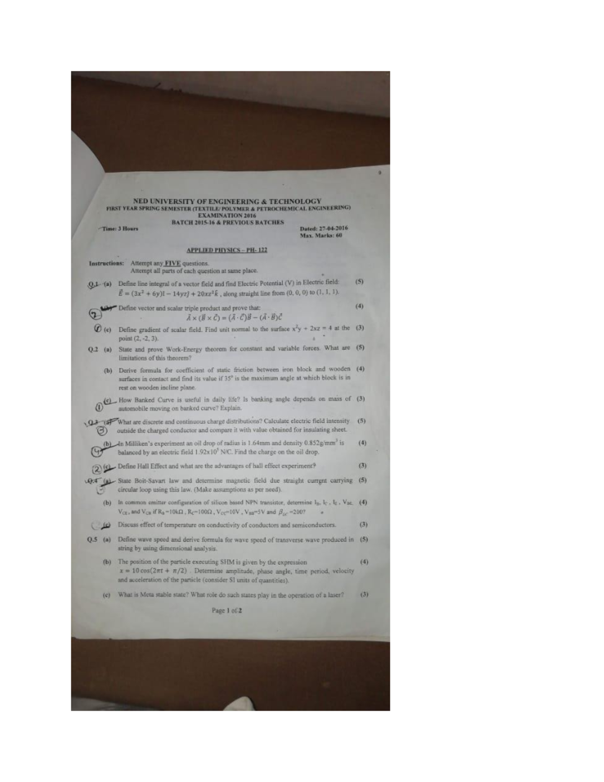 Past Papers - Summary Applied Probability and statistics - Studocu