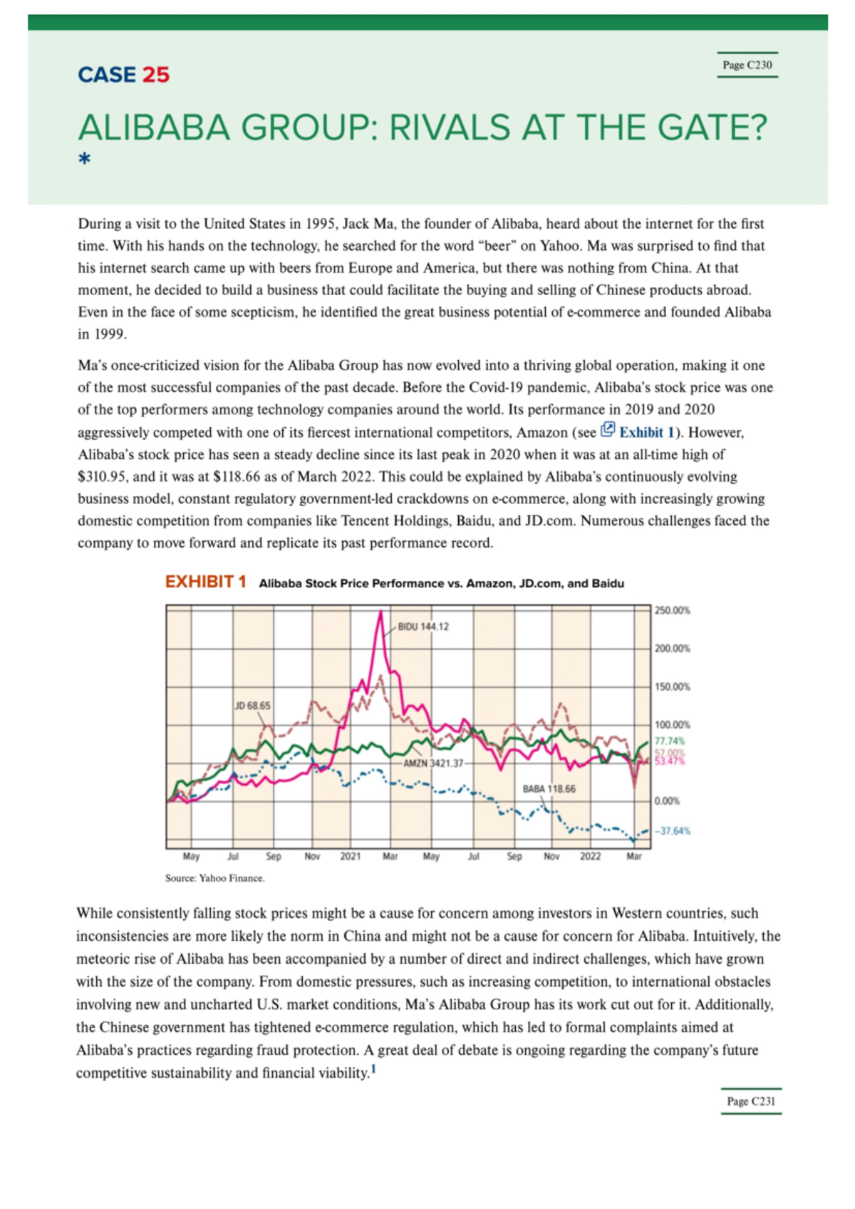 Alibaba TEXT - notes - Strategic Management - Studocu
