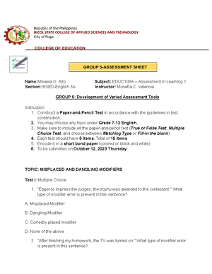 Grade 7 science 2nd quarter - Academic English - Studocu