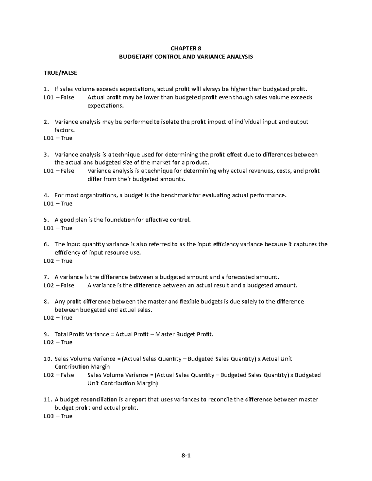chapter-8-notes-chapter-8-budgetary-control-and-variance-analysis