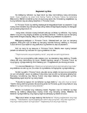 Maikling-kwento-161102100740 - “NASA HULI ANG PAGSISISI” Bata pa si ...