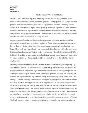 ENG 130 Module One Reading Response - ENG 130 Module One Reading Response Topic: Take a break by ...