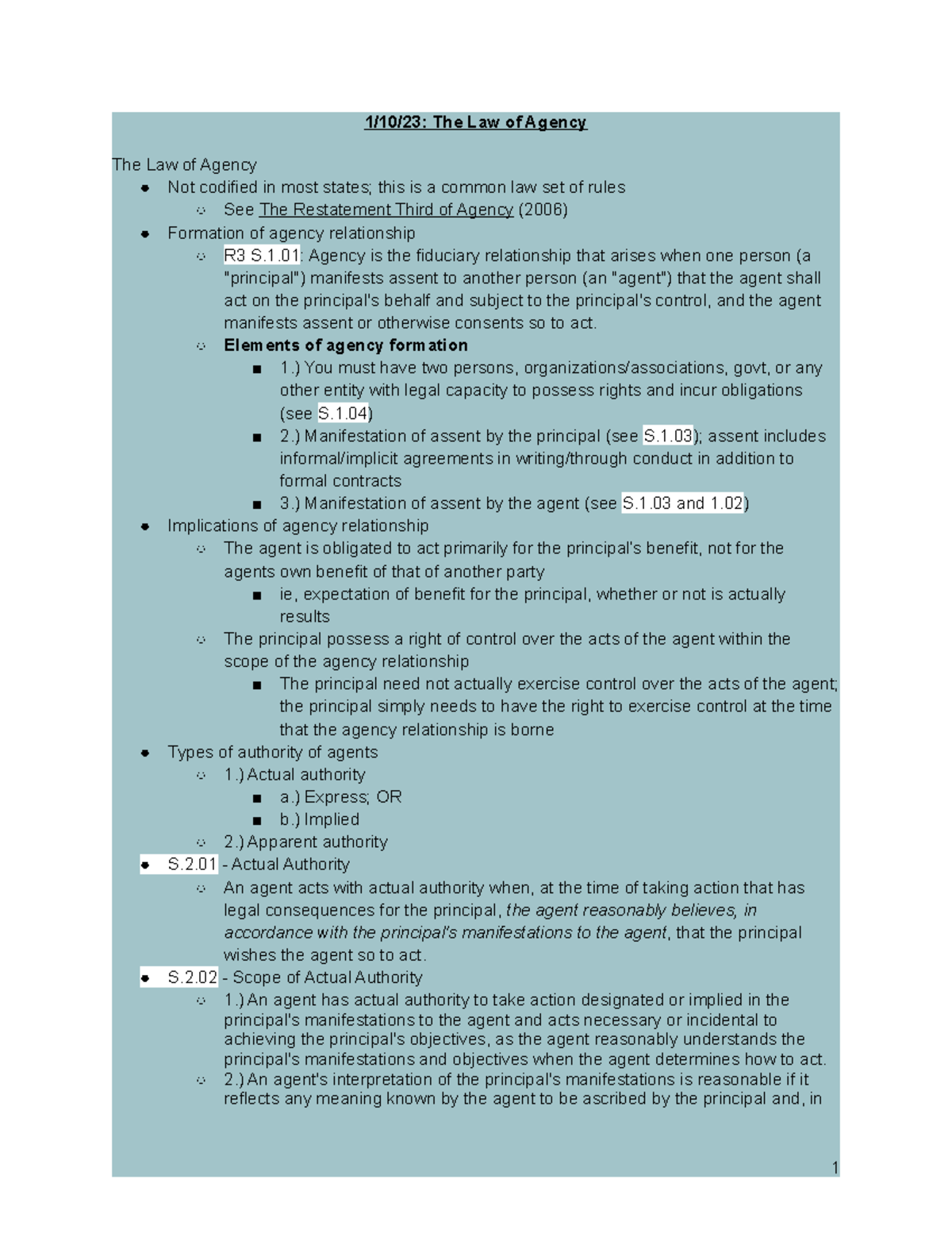 Bus. Orgs- Lecture - complete detailed notes for business organizations ...