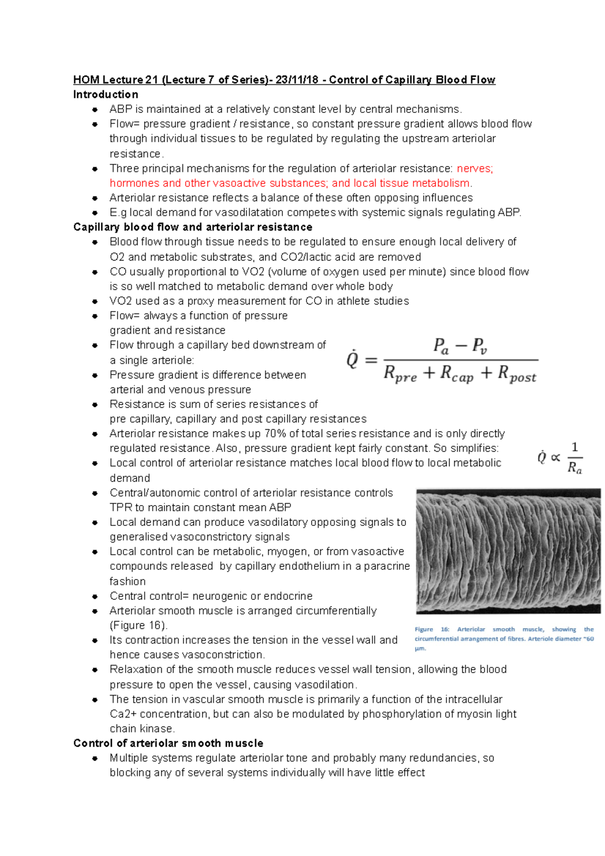 HOM Lecture 21 (Lecture 7 of Series)- 23 11 18 - Control of Capillary ...