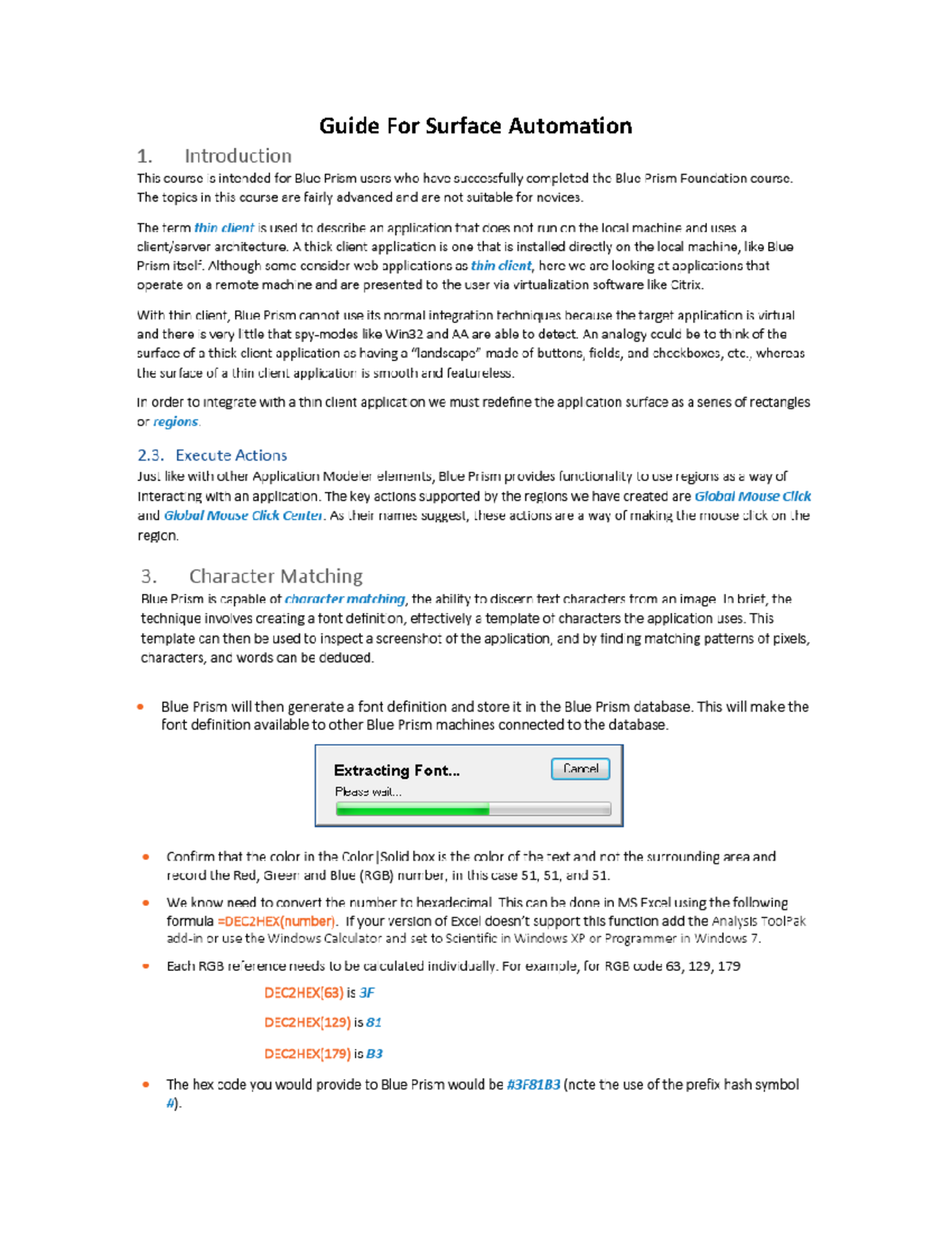 Summary Surface Automation - CP5292 - Studocu