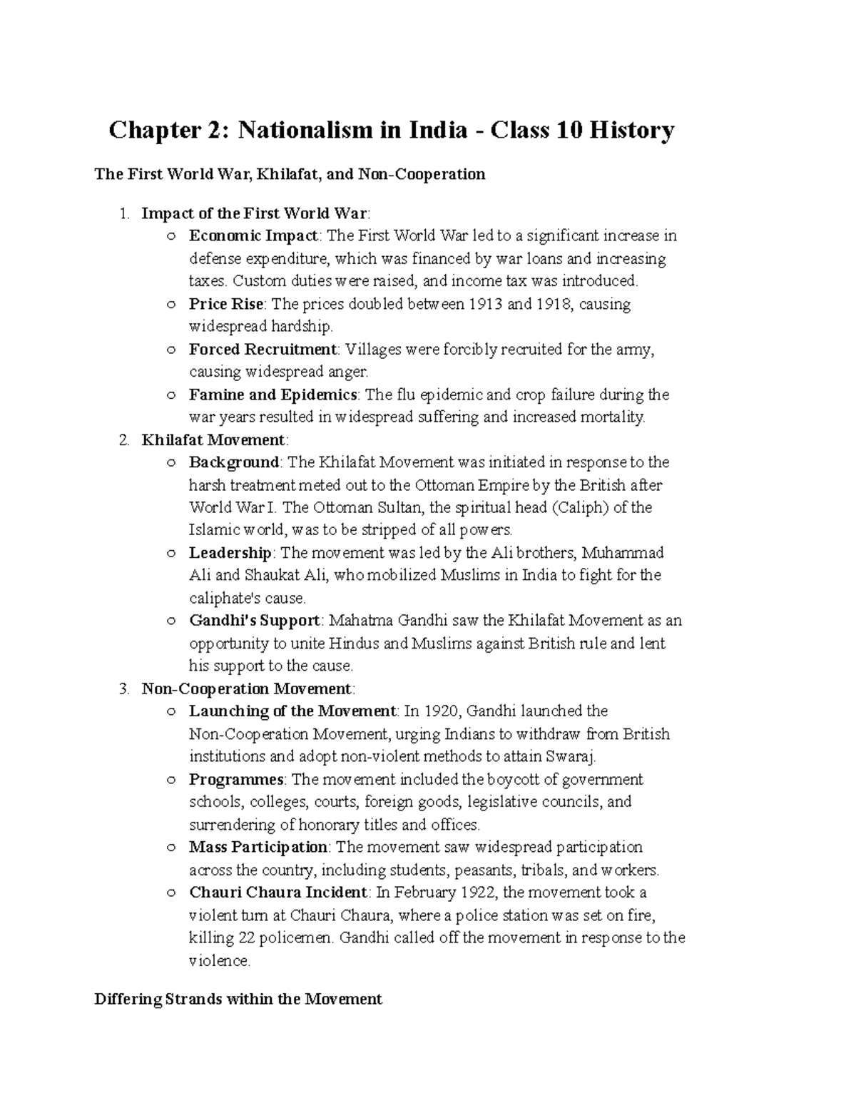 Chapter 2 Nationalism in India - Class 10 History ( Ncert) - Chapter 2 ...