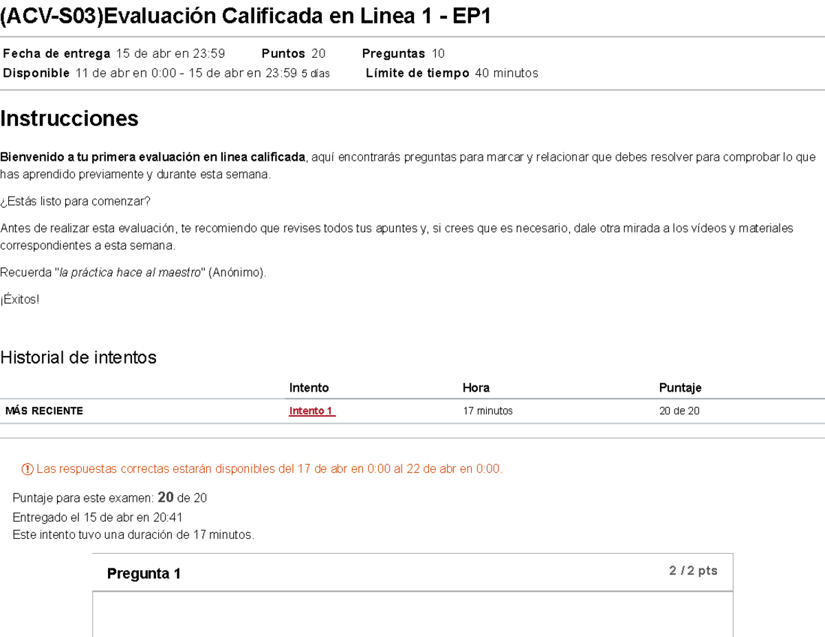 (ACV-S03)Evaluación Calificada en Linea 1 - EP1 Calculo PARA LA TOMA DE Decisiones (31699) - Studocu